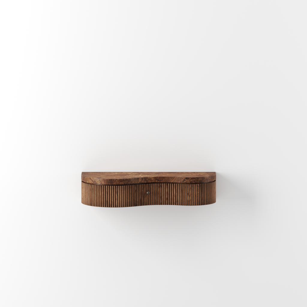 Hanging console 2 waves - Emmanuelle Simon