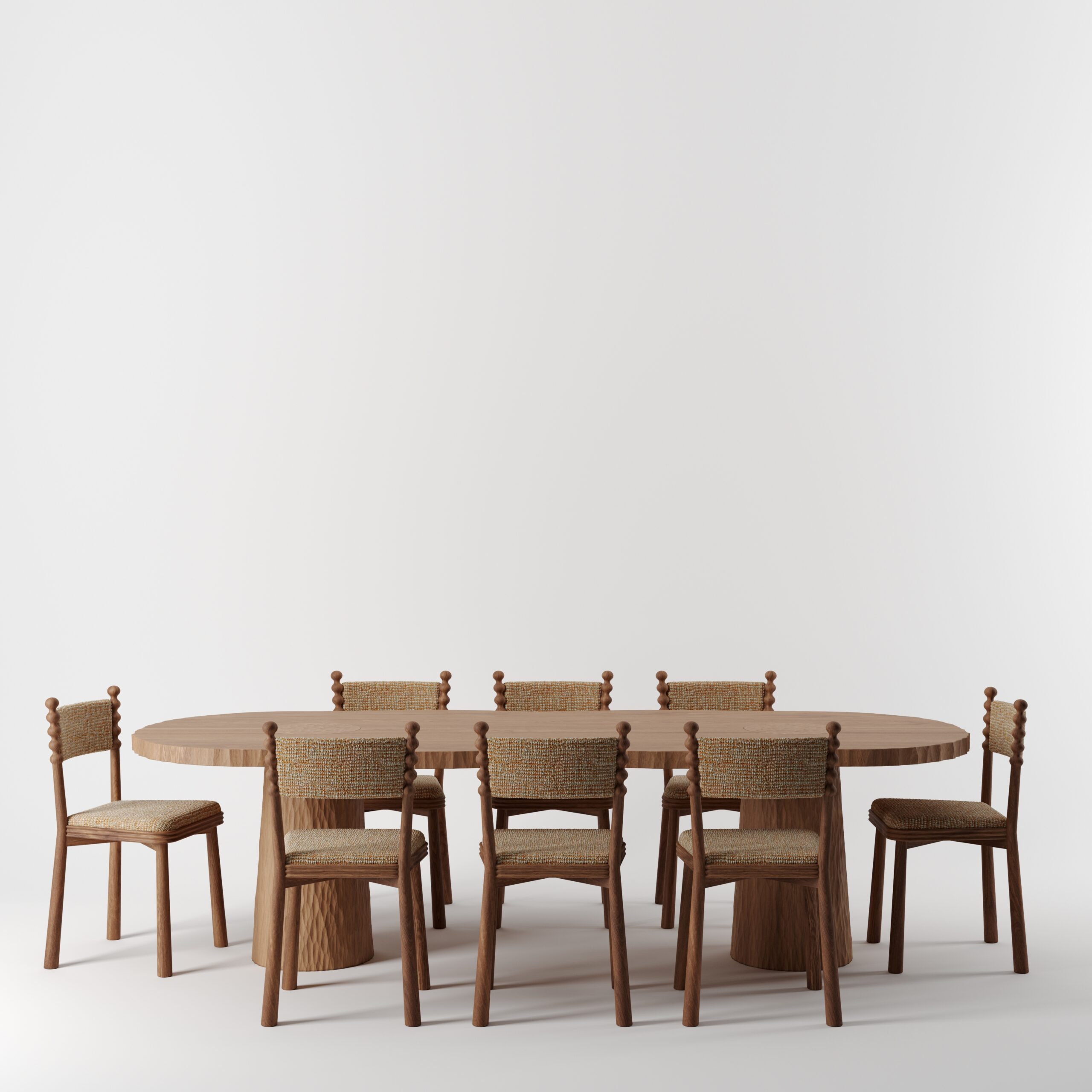 Oblong dinning table | Emmanuelle Simon