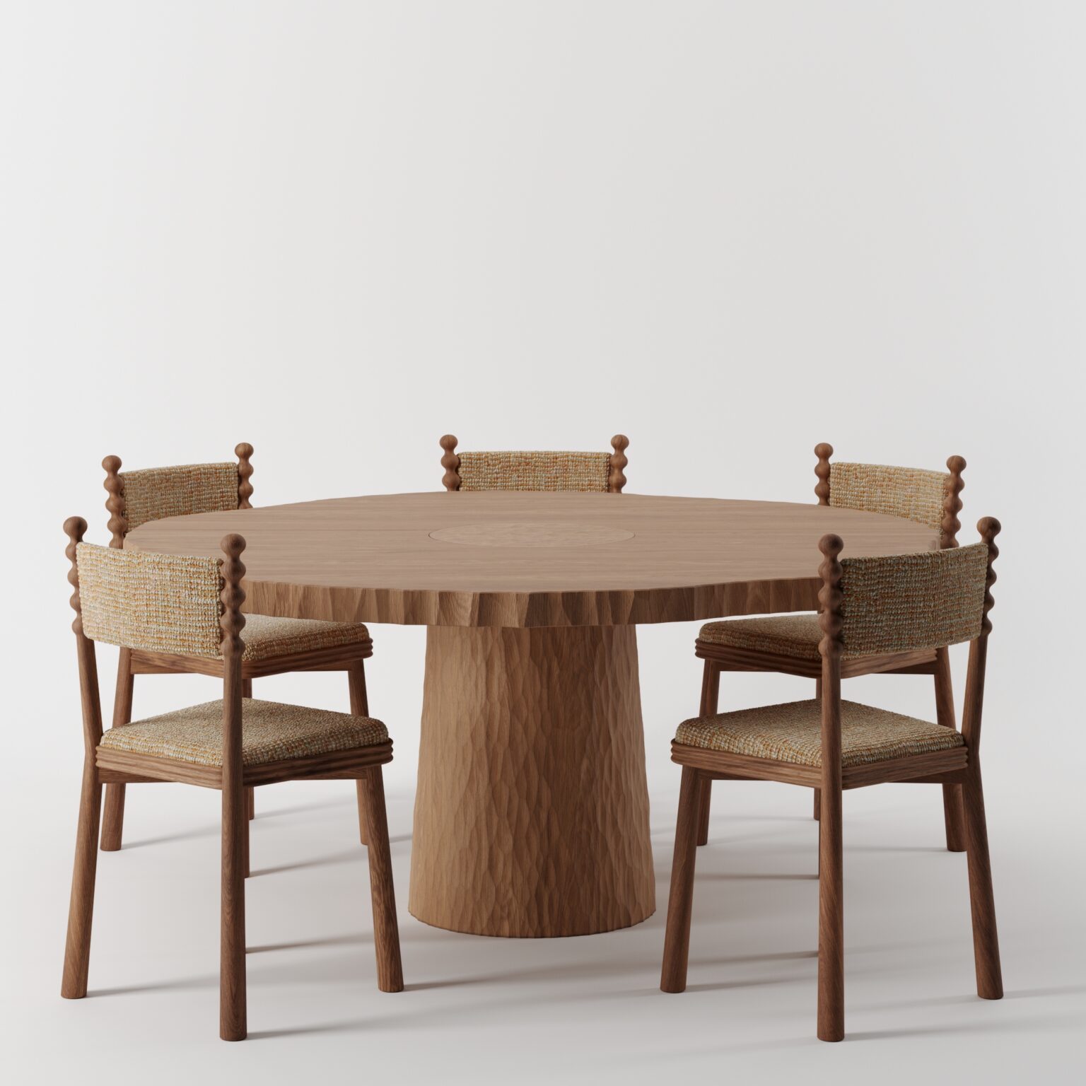 Round dinning table - Emmanuelle Simon