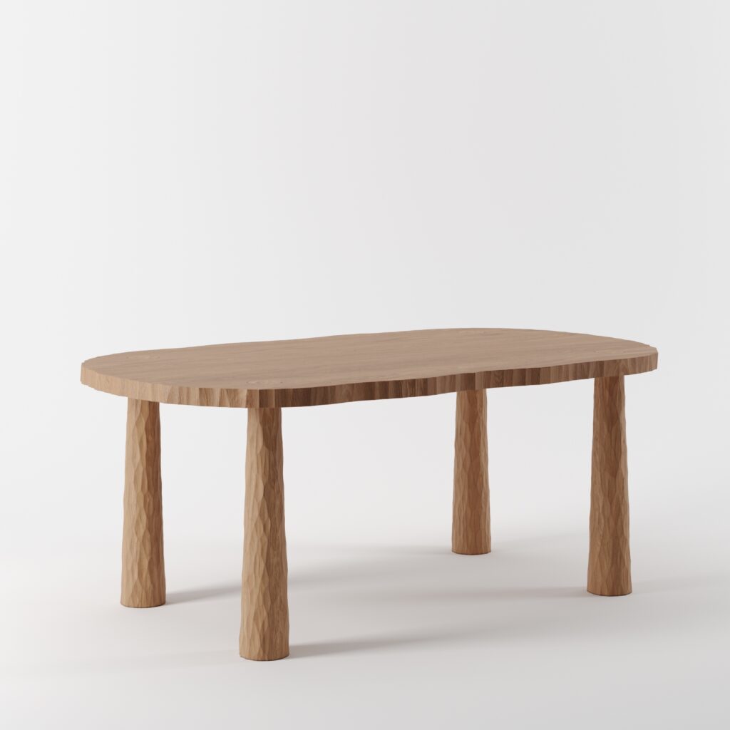 Rectangle dining table | Emmanuelle Simon